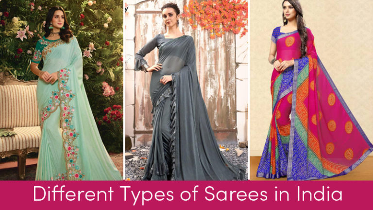 Different Types of Sarees in India