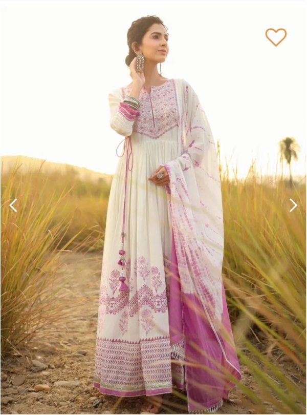 Fancy Designer Full Flair Kurti Set | Latest Kurti Designs