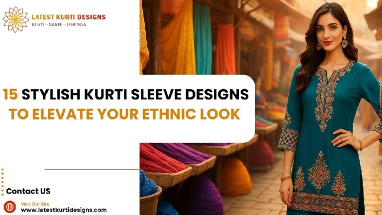 15 Stylish Kurti Sleeve Designs To Elevate Your Ethnic Look